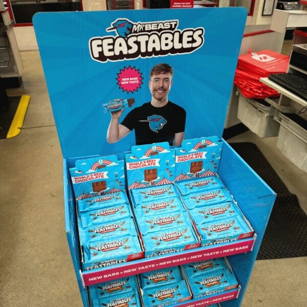 Feastables Chocolate Now at The Warehouse | Zebra International